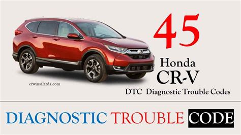 Honda Cr V Diagnostic Trouble Code Guide