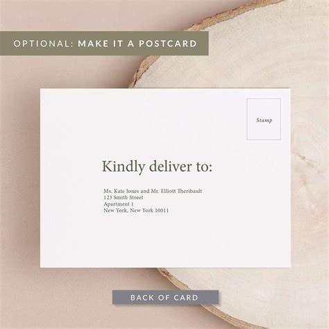 Minimalist Save The Date Fine Day Press