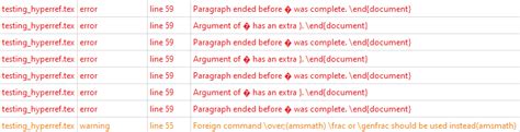 Pdflatex LaTeX Hyperref Error Argument Of Has An Extra End Document Stack Overflow