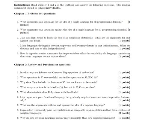 [solved] Instructions Read Chapter 1 And 2 Of The Textbo