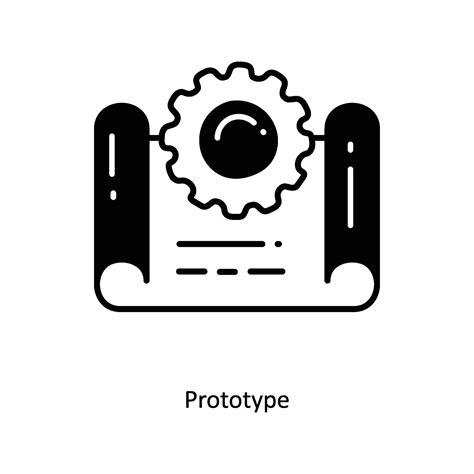 Prototype Doodle Icon Design Illustration Startup Symbol On White Background Eps 10 File