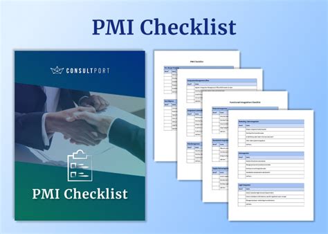 Post Merger Integration Templates And Checklist Consultport