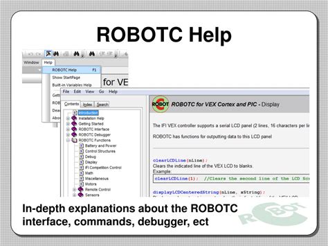 Ppt Vex Cortex System Overview Powerpoint Presentation Free Download