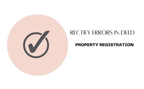 How To Rectify Errors In The Property Deeds In Kolkata