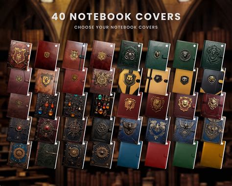 Harry Digital Notebook Potter Heads Goodnotes Noteful Collanote Notability 42 Page Templates