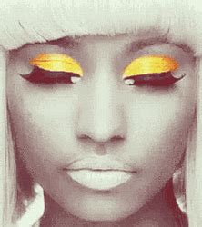 Blinking Eyes Close Up