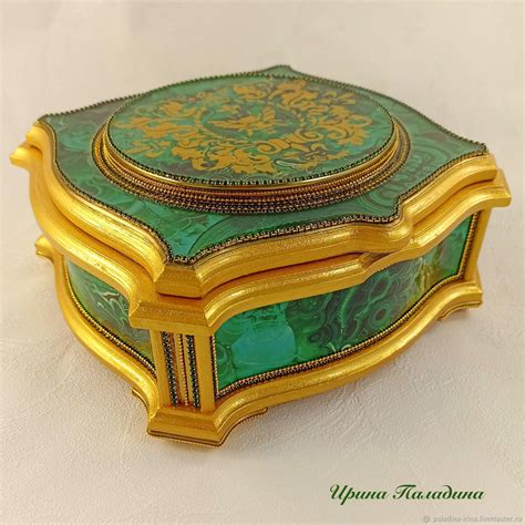 Шкатулка «Малахитовая» купить в интернет-магазине Ярмарка Мастеров по ...