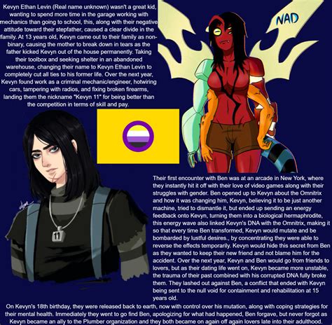 Omni Chicks Kevin Enby Levin A Ben 10 Tgtf Au By Cathlexio3 On