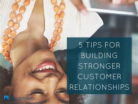 5 Tips For Building Strong Customer Relationships Pdf