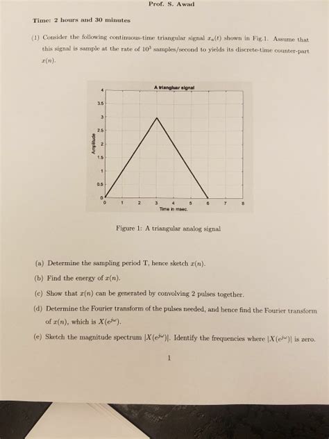 consider the following continuous time triangular