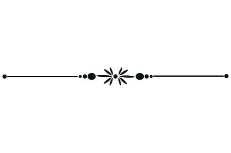 Free Psd Decorative Line Divider Design