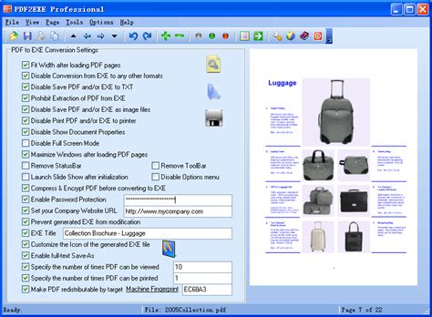 PDF EXE Pro Professional PDF To EXE Converter For Your Business Needs
