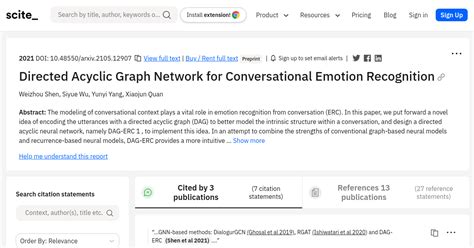 Directed Acyclic Graph Network For Conversational Emotion Recognition