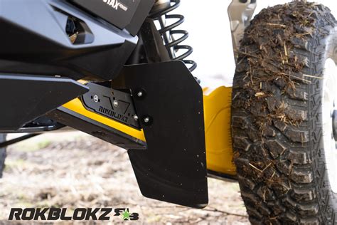 Can Am Maverick R 2024 Trailing Arm Guardsflaps — Rokblokz Can Am Maverick R 2024 Trailing Arm Guardsflaps — Rokblokz