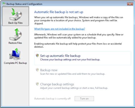 12 3 1 3 Lab Configure Data Backup And Recovery In Windows 7 And Vista Answers