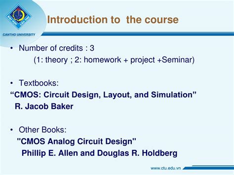 Ppt Analog Vlsi Design Powerpoint Presentation Free Download Id 3990251