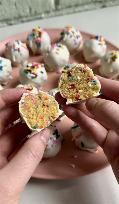 Birthday Cake Truffles Dang Thats Sweet