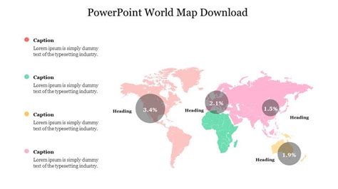 Free Editable Powerpoint World Map Download For Presentation Map Powerpoint World Map