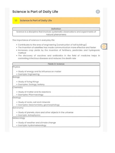 Science Form 1 Notes Chapter 1 Pdf