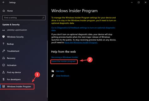 How To Leave The Windows Insider Program Interreviewed