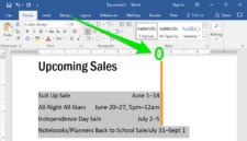 Tab Stops Computer Applications For Managers