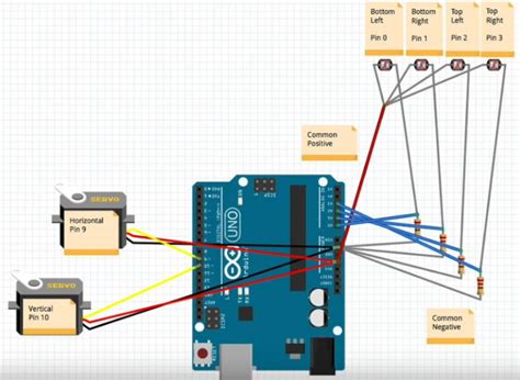 Un Trackeur Solaire 2 Axes Pour Arduino Mchobby Le Blog