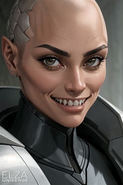 Huntress Closeup Portrait That Shows Her Implants By Entiacomics On