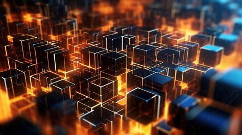 첨단 기술 배경의 기하학적 디자인의 미래 지향적인 3d 렌더링 큐브 및 추상화 추상 큐브 배경 기하 큐브 배경 첨단 기술 배경 이미지 Hd 추상 큐브 기하 큐브