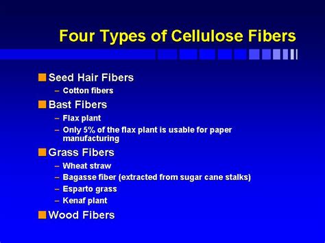 Cellulose Examples