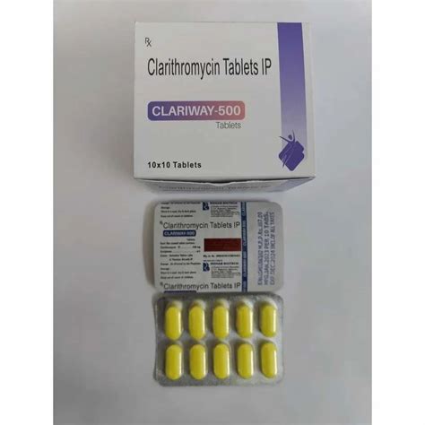 Clarithromycin 500mg Tablets At ₹ 3870 Box Clarithromycin Tablets In Sonipat Id 2854377312848
