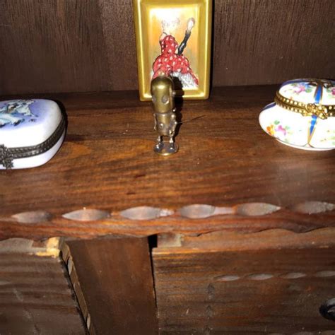 Bitsy The Brass Robot Figurine Etsy