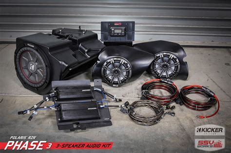 Ssv Works Polaris Rzr Xp1000 Turbo Plug And Play Complete 3 Speaker