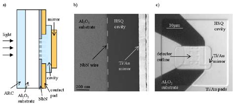 A Schematic Cross Section Of Photodetector Not To Scale Integrated Download Scientific