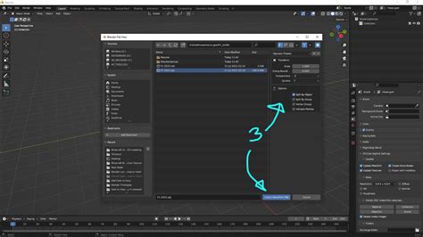 blender how to import models