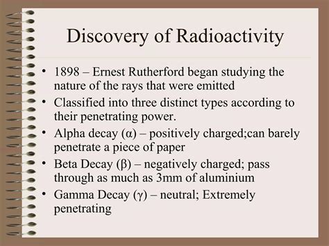 Radioactivity Ppt