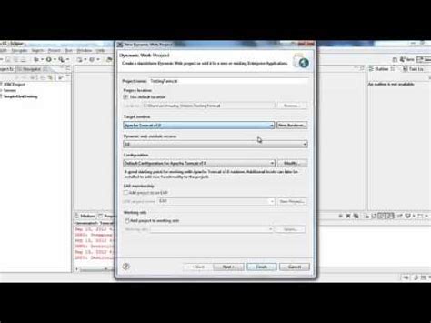 Tomcat Setup In Eclipse YouTube