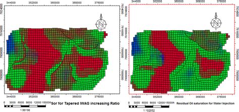 1 Comparison Of Residual Oil Saturation Observed For The Captain Oil