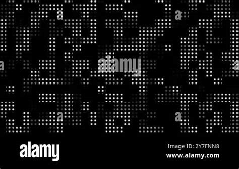 Technological Halftone Dotted Texture Abstract Background Loop Animation Motion Graphics