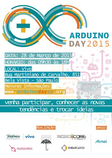 Arduino Day 2016 Envolva Se Embarcados