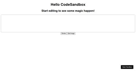 Drawing React Codesandbox