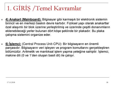 Temel Bİlgİsayar Bİlİmlerİ Ppt Indir