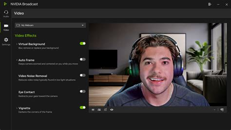 NVIDIA Broadcast App AI Powered Voice And Video NVIDIA