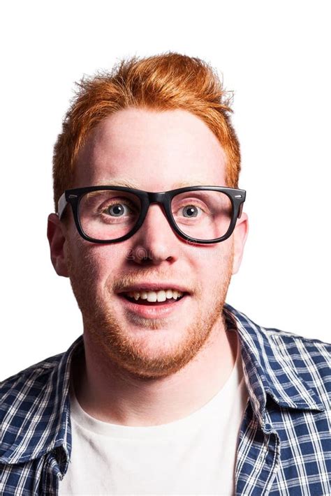 Redhead Nerd Stock Image Image Of Eyes Hair Pretty 31126213