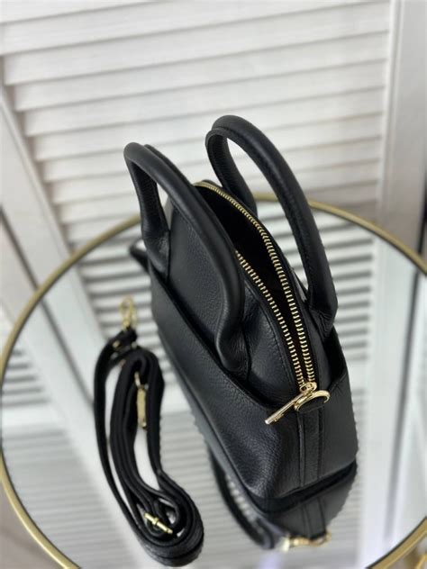 Купить Мини-сумка Genuine Leather 2017 натуральная кожа черный в Алматы ...