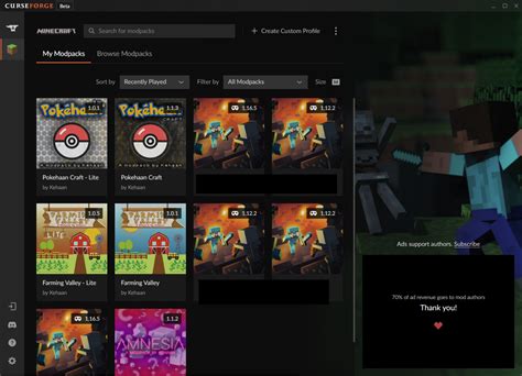 How To Update A Modpack On CurseForge App Kehaan S Blog