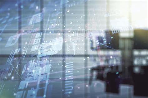 Premium Photo Abstract Virtual Coding Illustration On A Modern