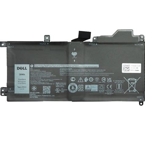 适用于部分笔记本电脑的戴尔 2 芯 38瓦时 锂离子更换电池 Dell 中国大陆