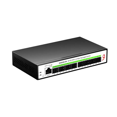 Buy Xikestor 8 Port 10g Sfp L3 Fiber Managed Switch Multi Gigabit Ethernet Switch Support Dhcp
