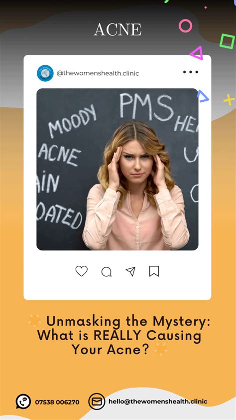 🌟 Unmasking the Mystery: What is REALLY Causing Your Acne? 🌟#Womenshealth : u/Womens_Health_Clinic