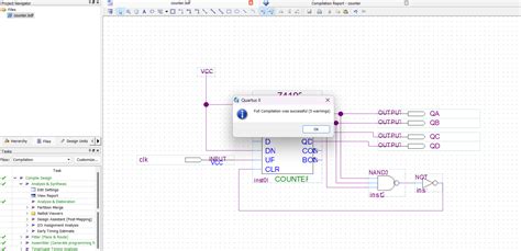 数电实验 74ls192芯片实现任意进制计数器的设计（quartus ii ） csdn博客